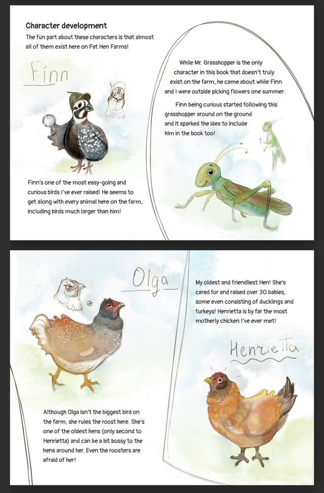 CT farmers create children's book series starring famed TikTok quail
