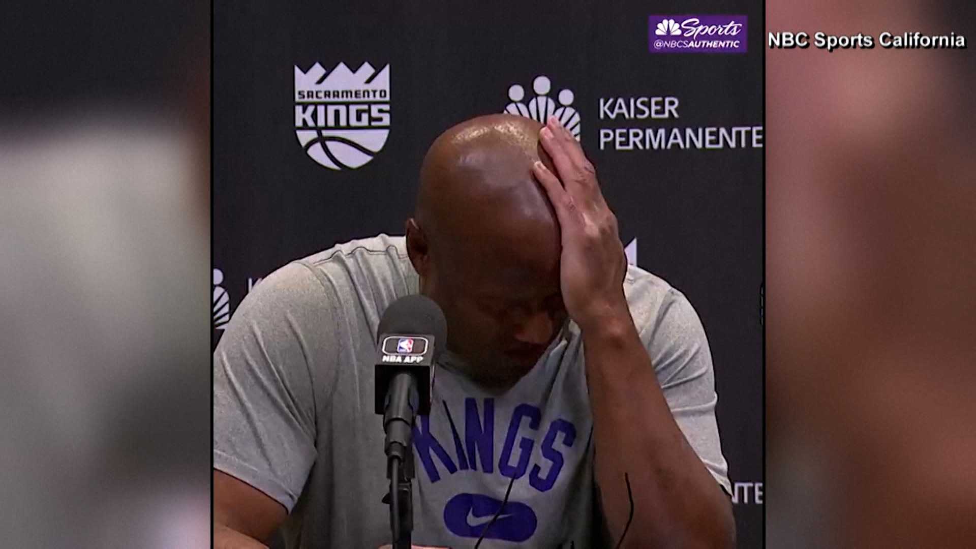 ‘It’s just sick’: Kings coach Mike Brown doesn’t want to talk about ...
