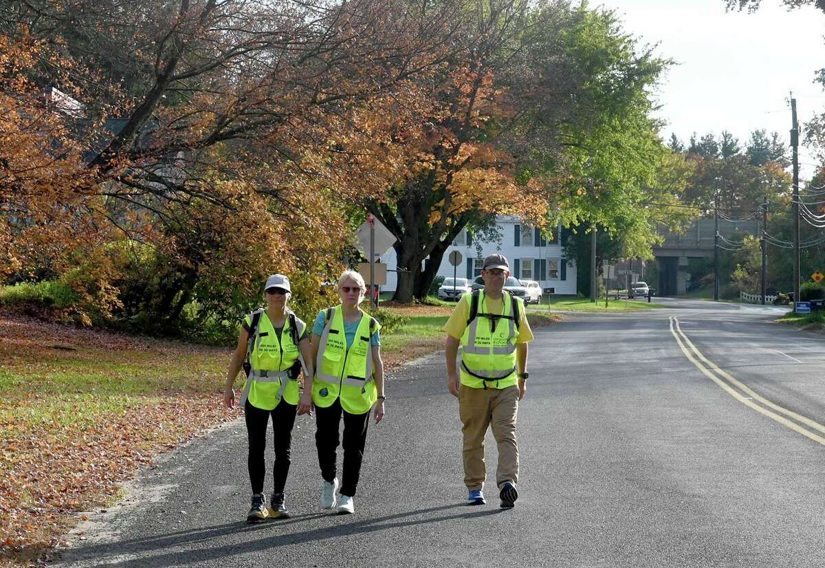 CT man walks 300 miles around state to support aid-in-dying bill