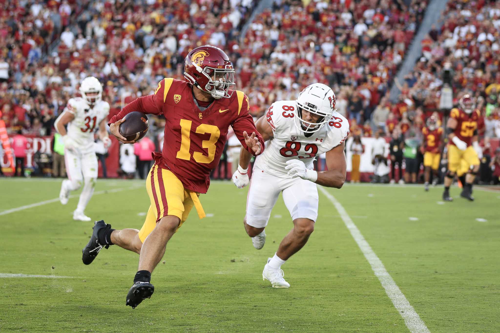Can Cal’s Fernando Mendoza keep pace with No. 24 USC’s Caleb Williams?