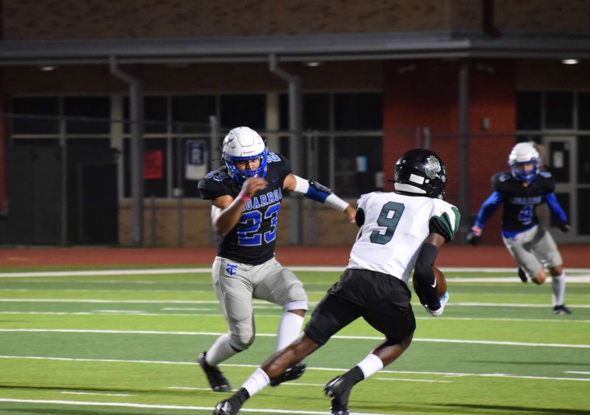 Laredo Cigarroa Toros tri-sport athlete makes plays for football team