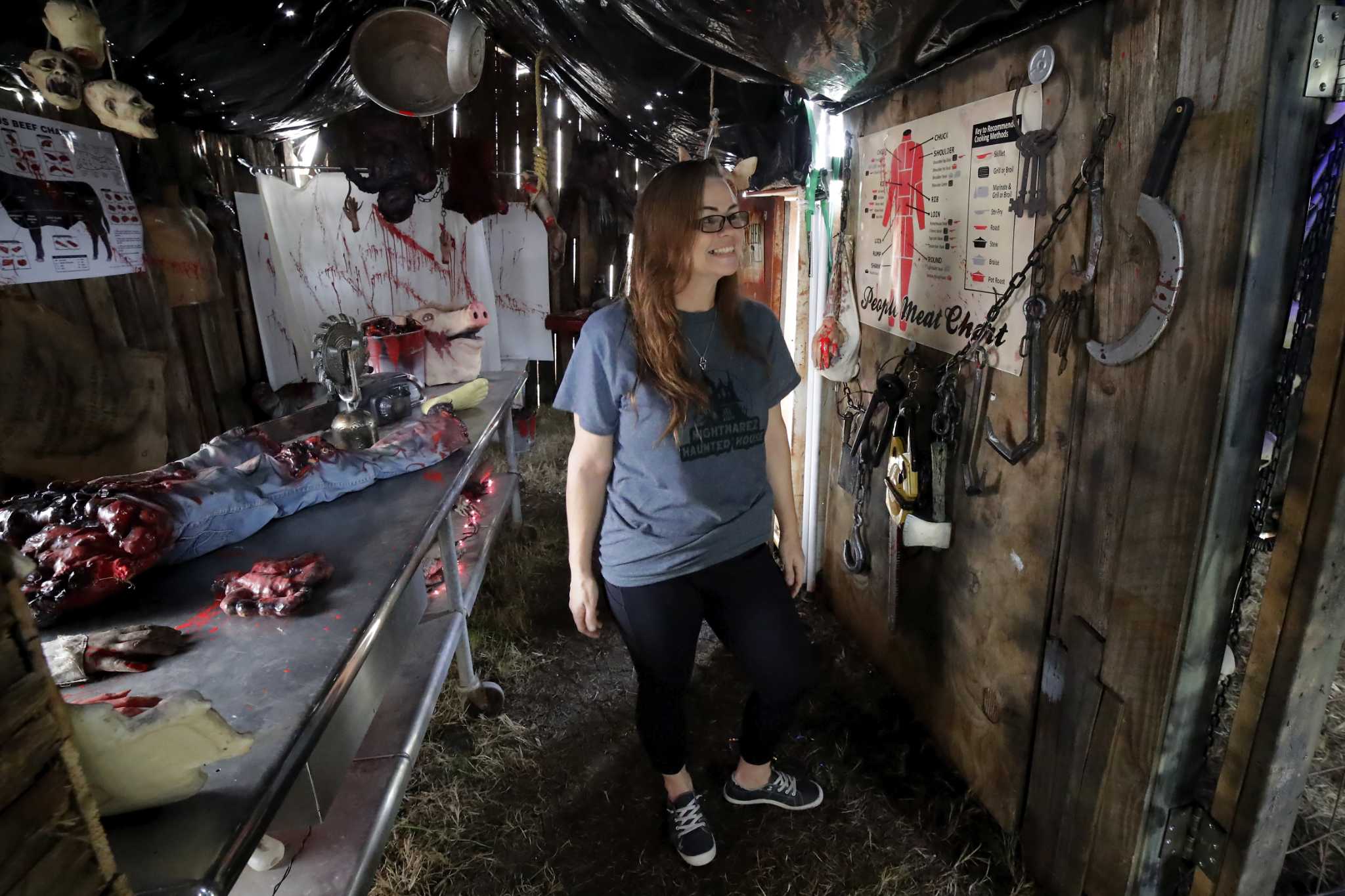 Tomball family's free backyard haunted house draws thousands