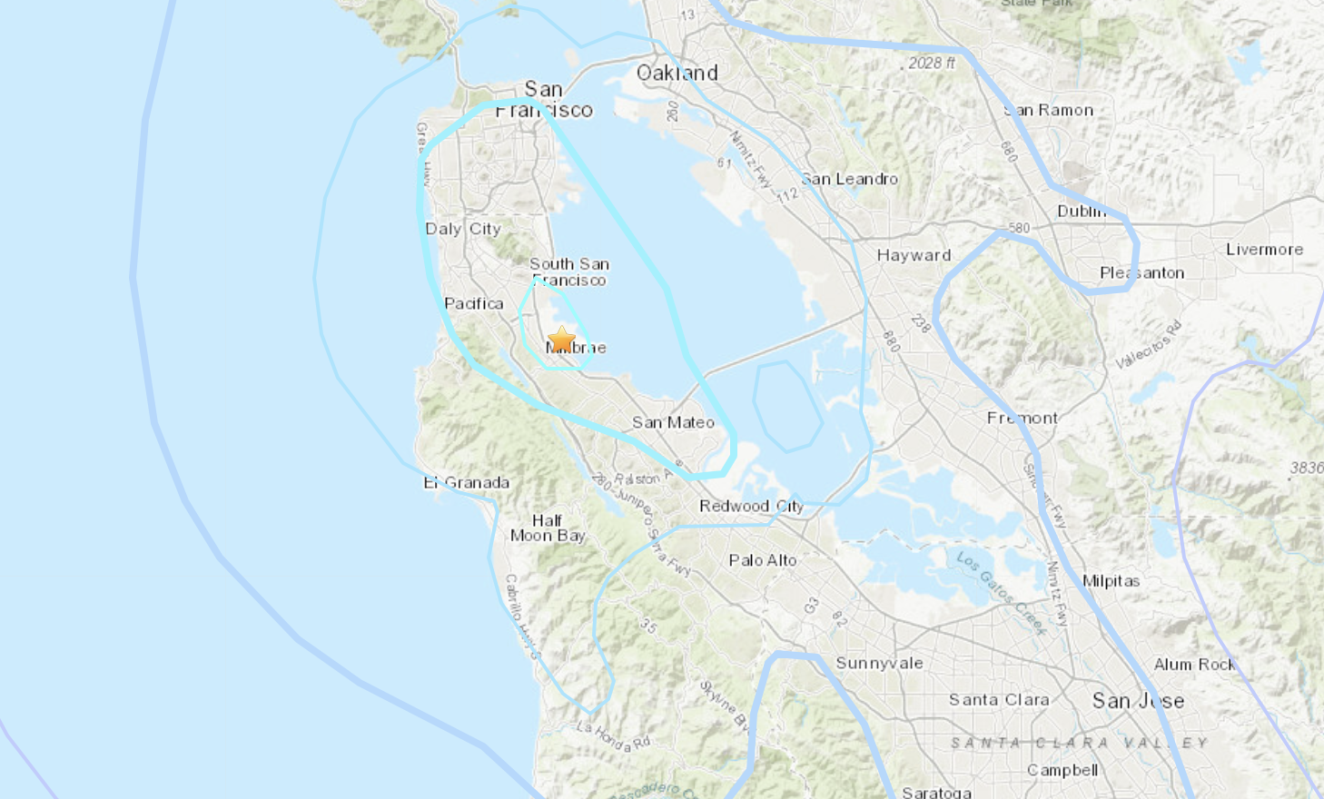 Earthquake rattles Bay Area on Friday evening