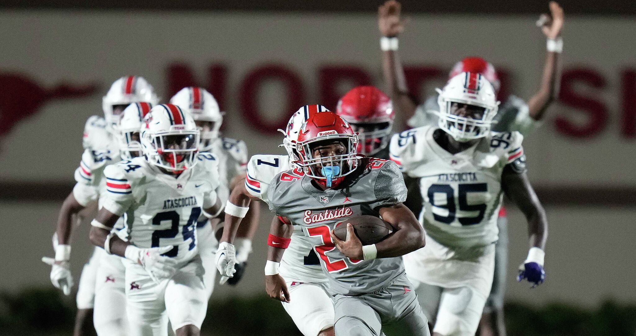 HS football: North Shore Mustangs defeat Atascocita Eagles
