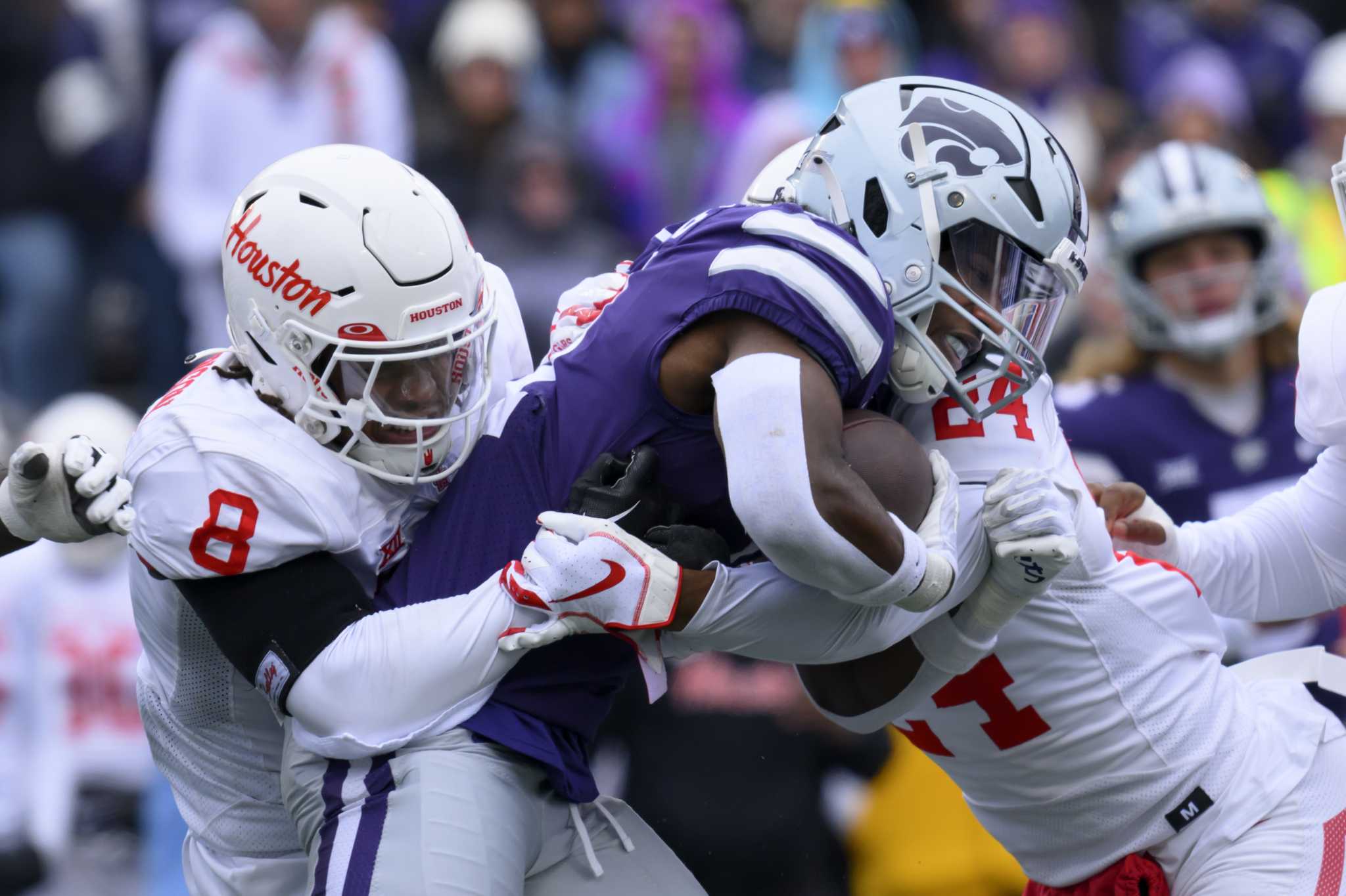 College football: Kansas State dominates UH in shutout win