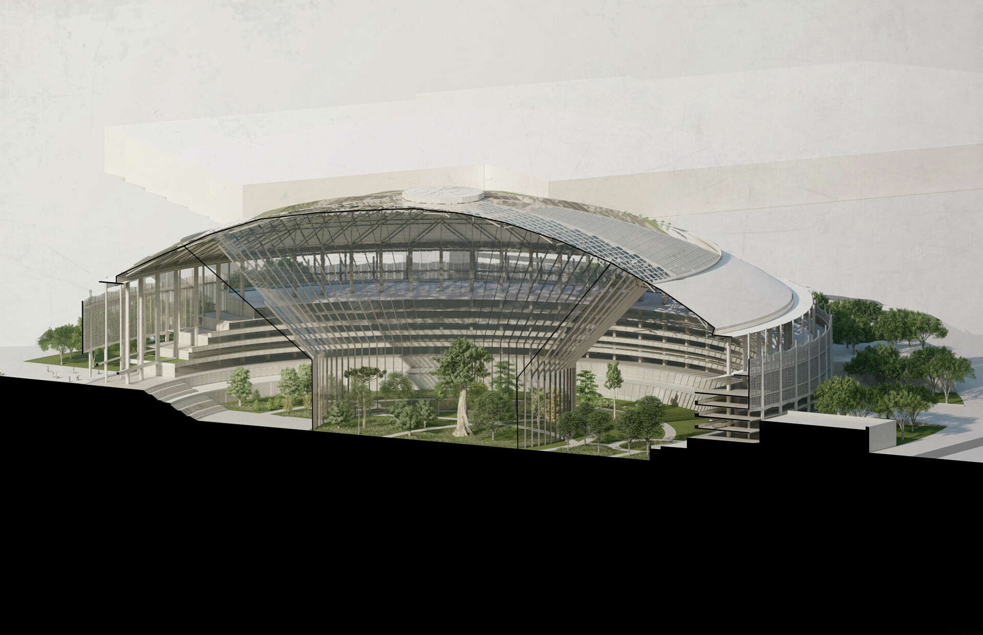 Design team imagines a second act for Houston's Astrodome