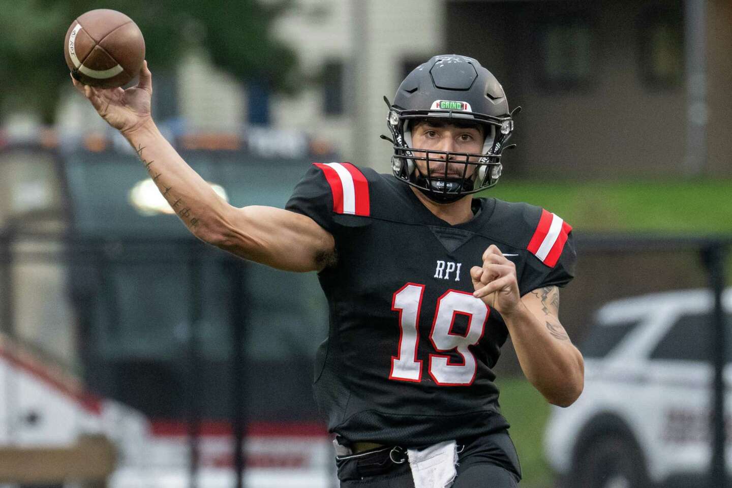 RPI football pulverizes WPI to keep Transit Trophy