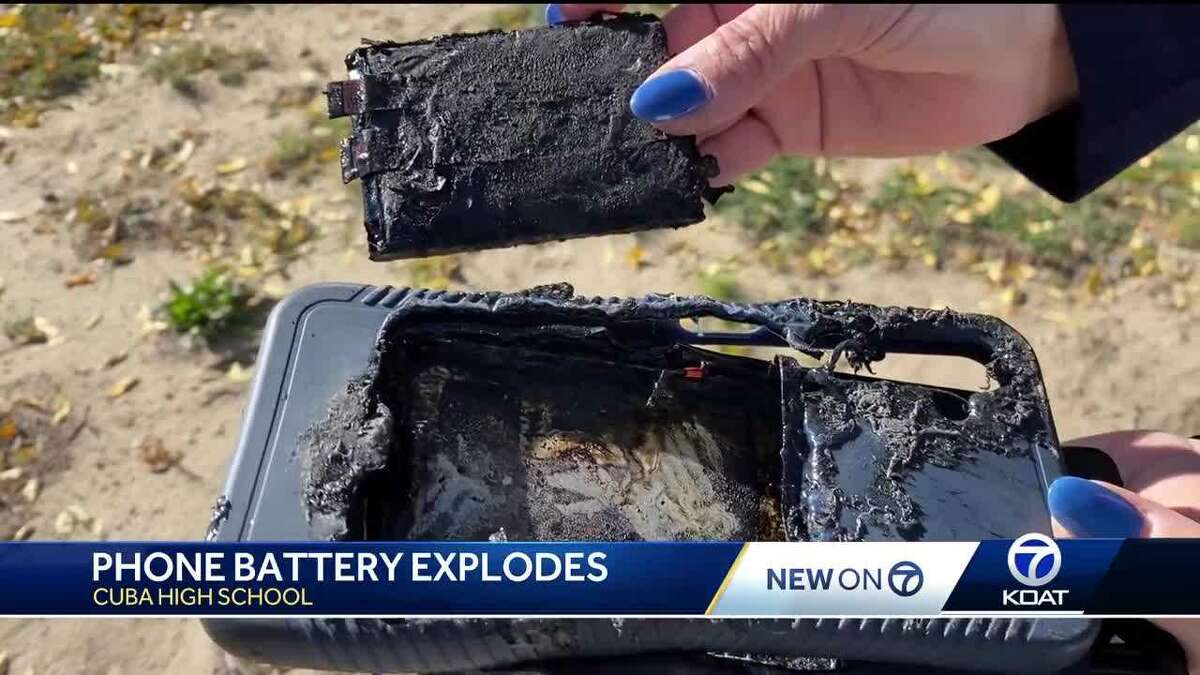 Several injured after cell phone battery explodes at high school in New ...