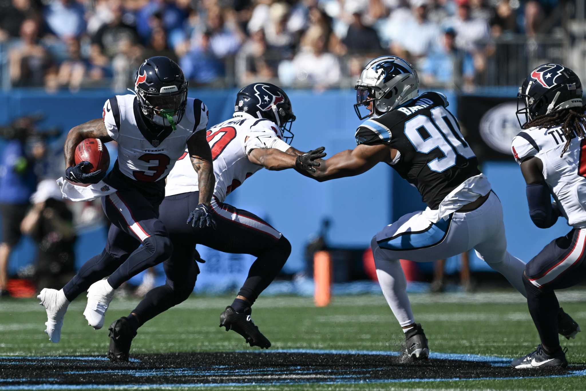Carolina 15, Houston 13: How Texans lost on fourth-quarter drive