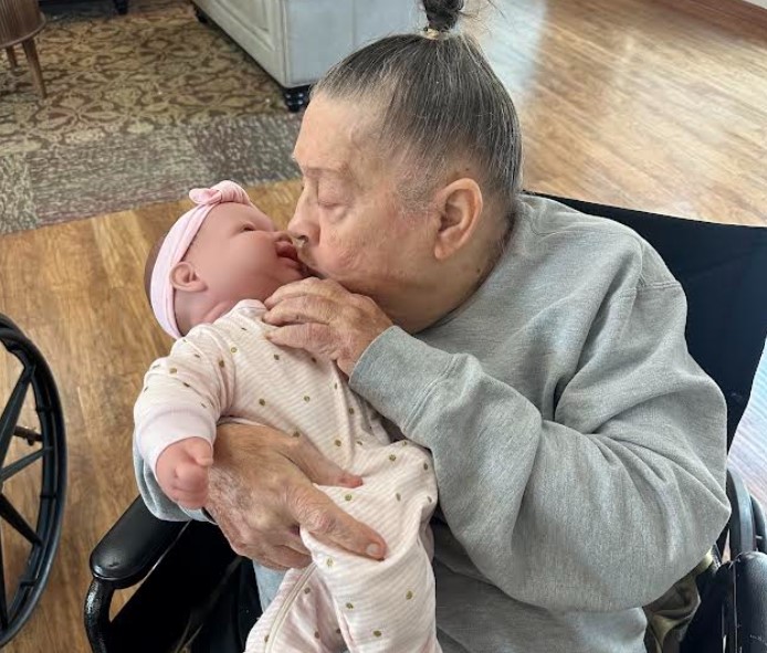 Katy charity's life-like baby dolls comfort dementia patients