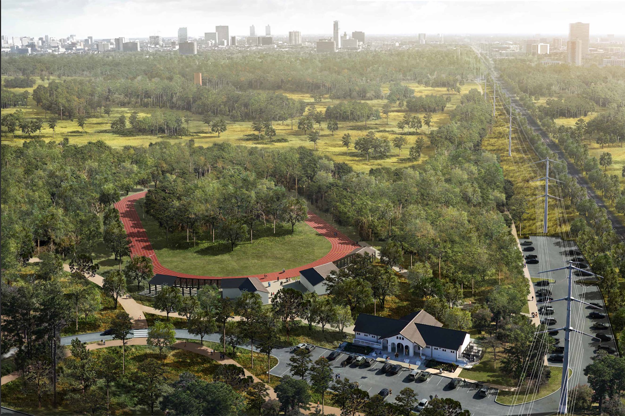 Memorial Park hosts grand opening for its new Running Complex