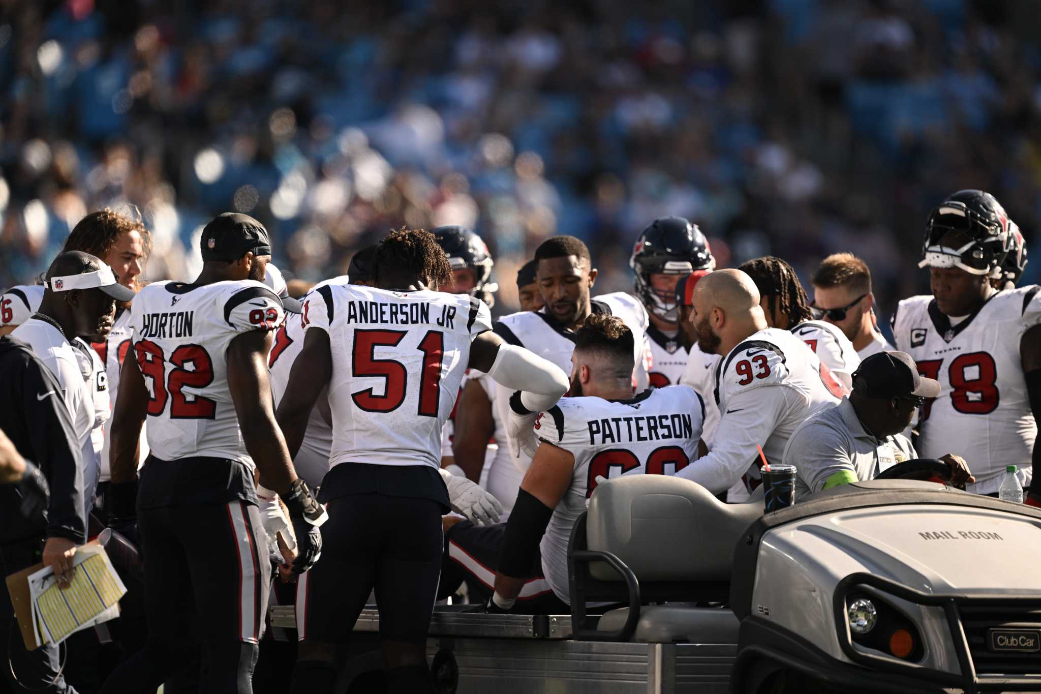 Houston Texans: Center Jarrett Patterson 'out for some time'