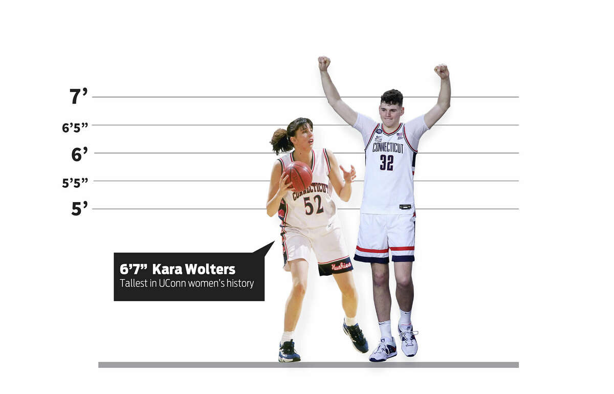 How tall is Donovan Clingan? UConn center is listed at 7-foot-2.