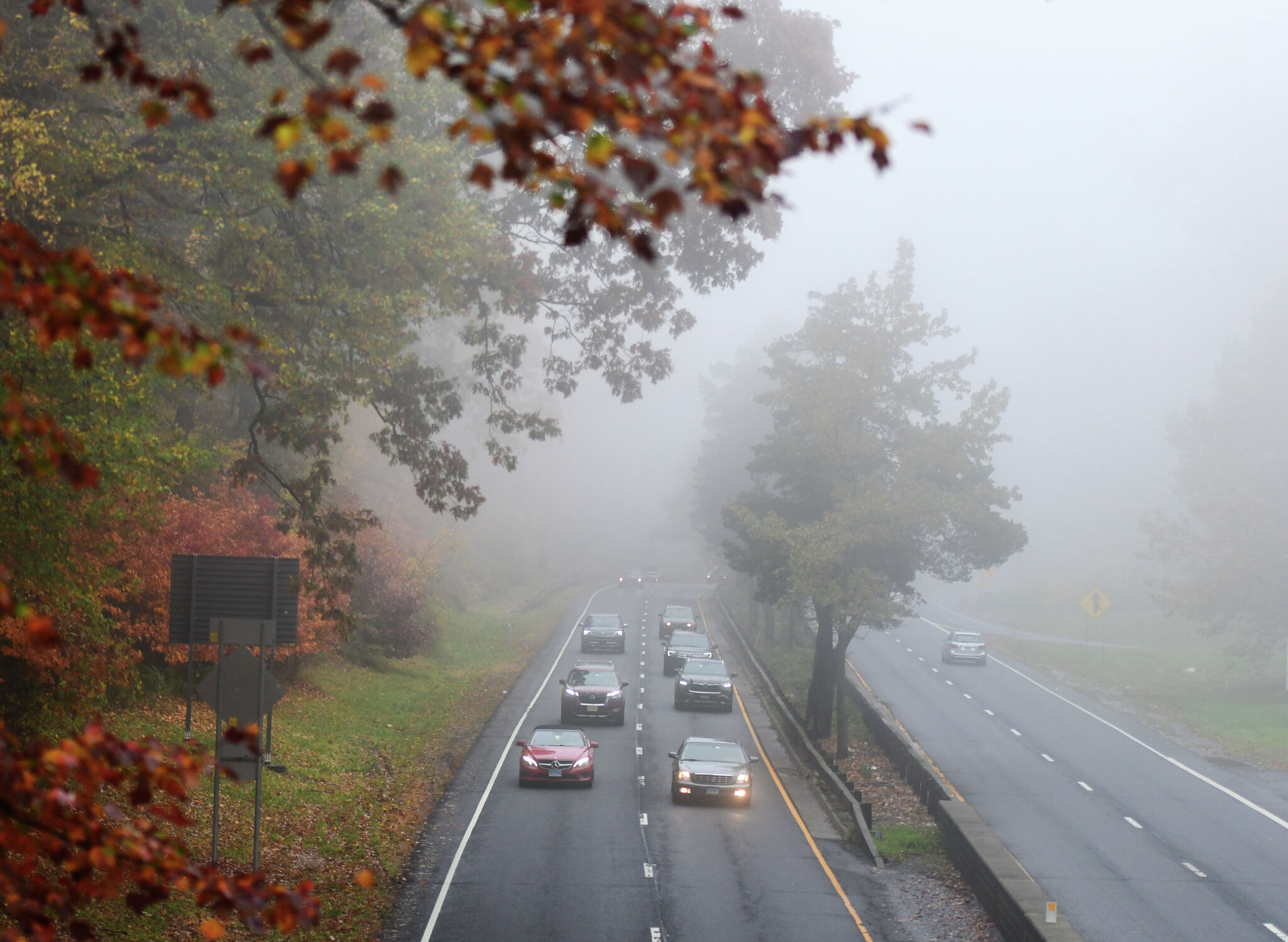 Dense fog advisories issued for lower CT, weather service says