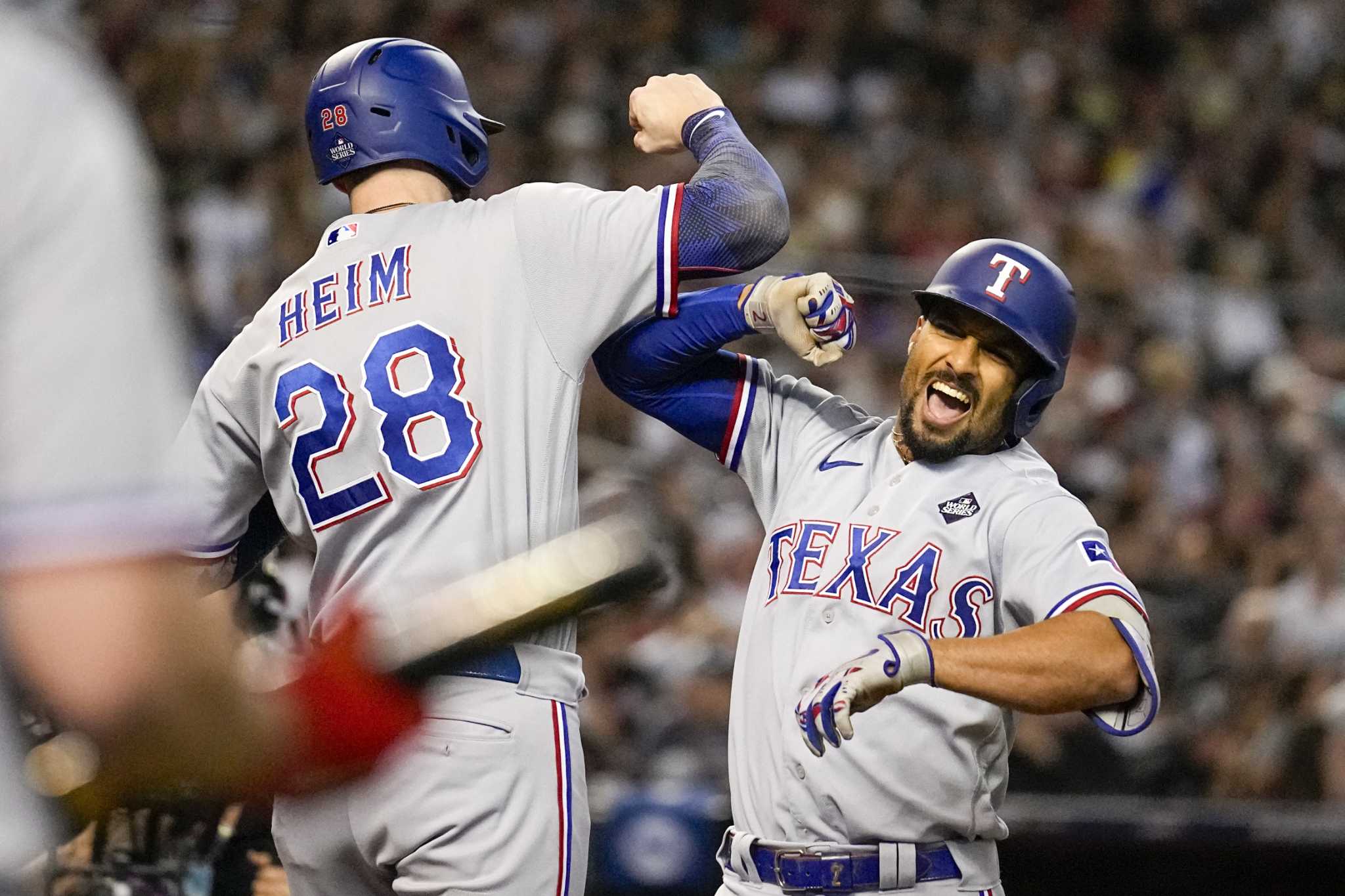 World Series: Texas Rangers one win away from title after Game 4 win