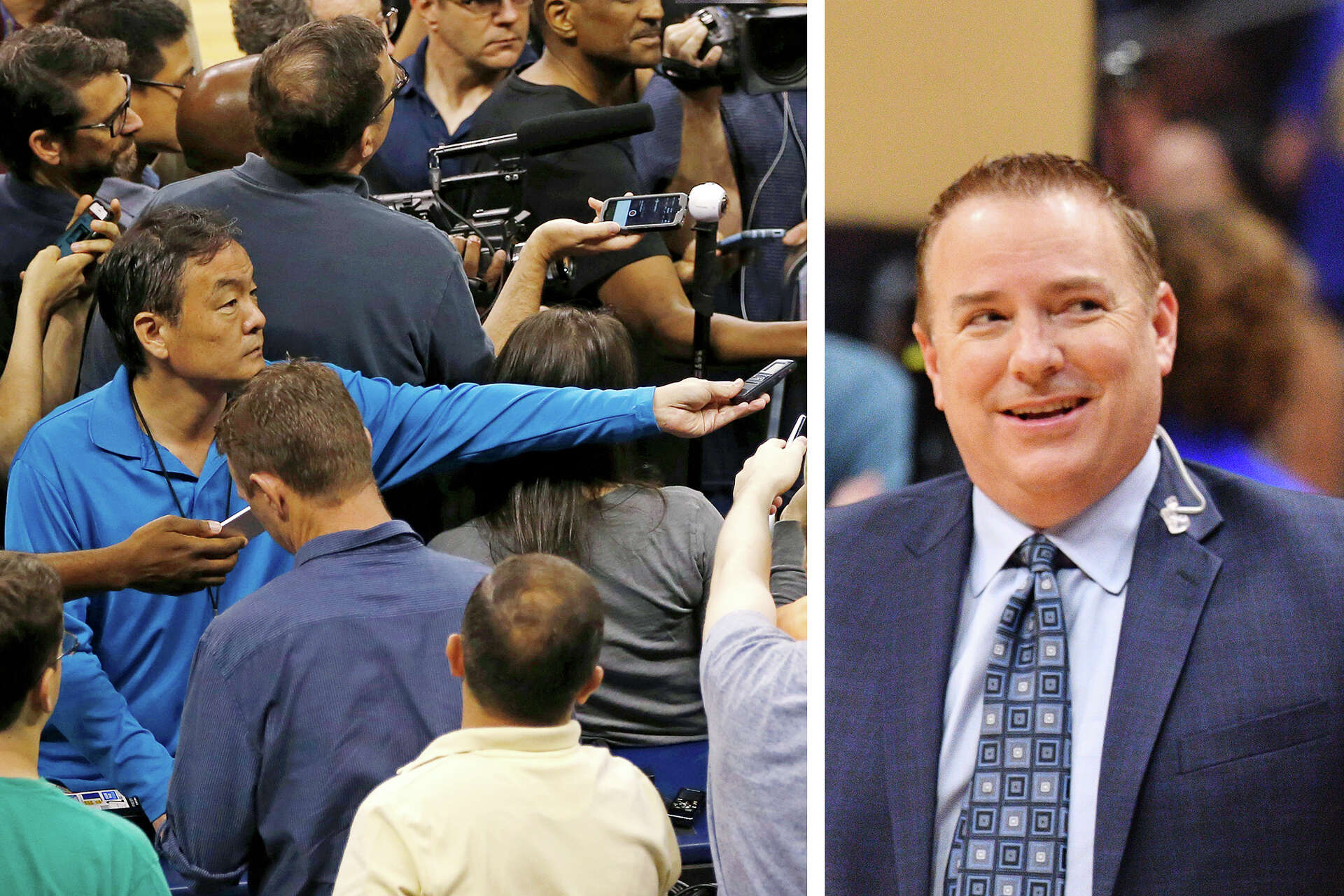 The 15-year beef between a Warriors announcer and a local columnist