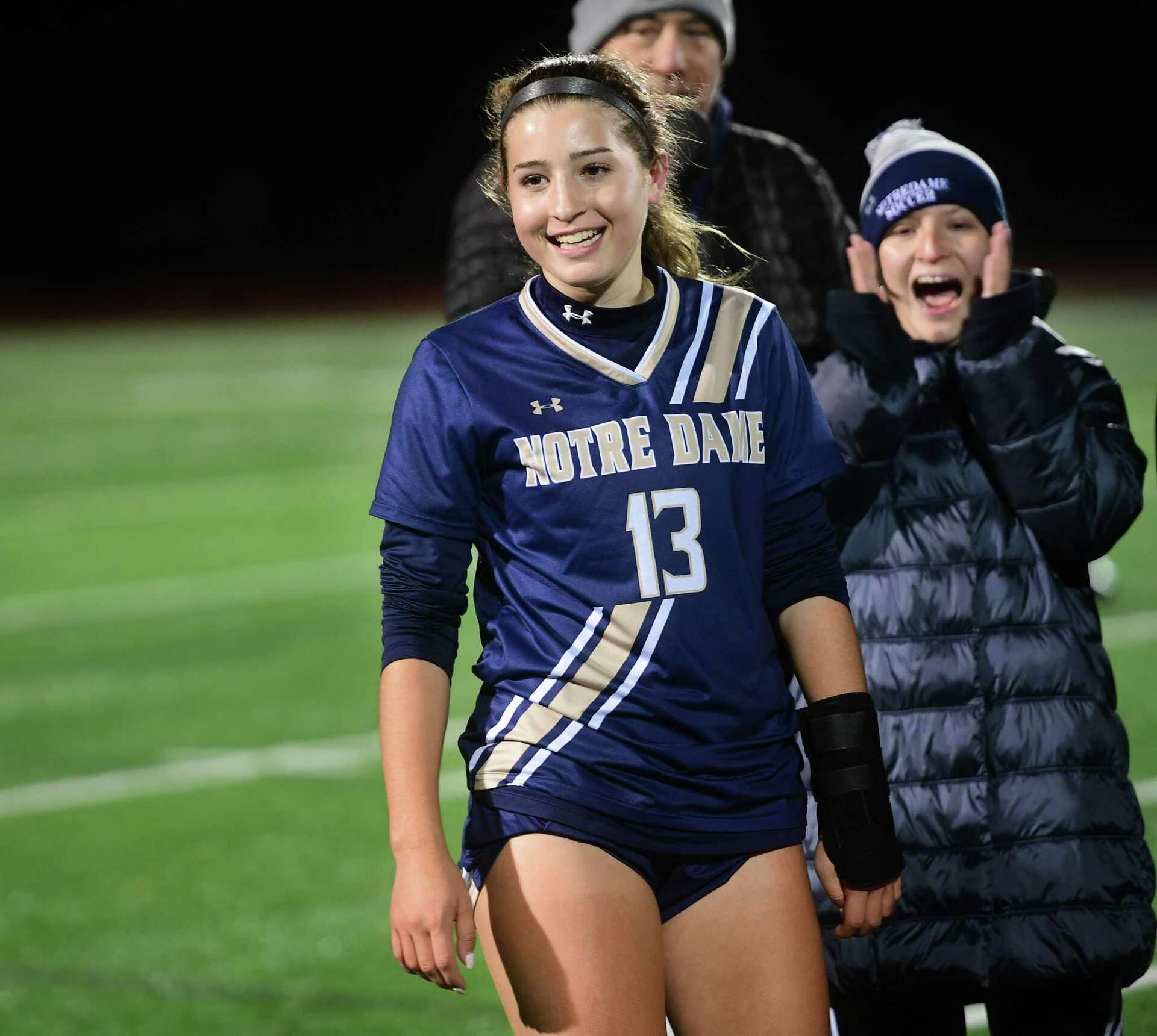 SWC girls soccer championship Notre Dame-Fairfield vs Brookfield