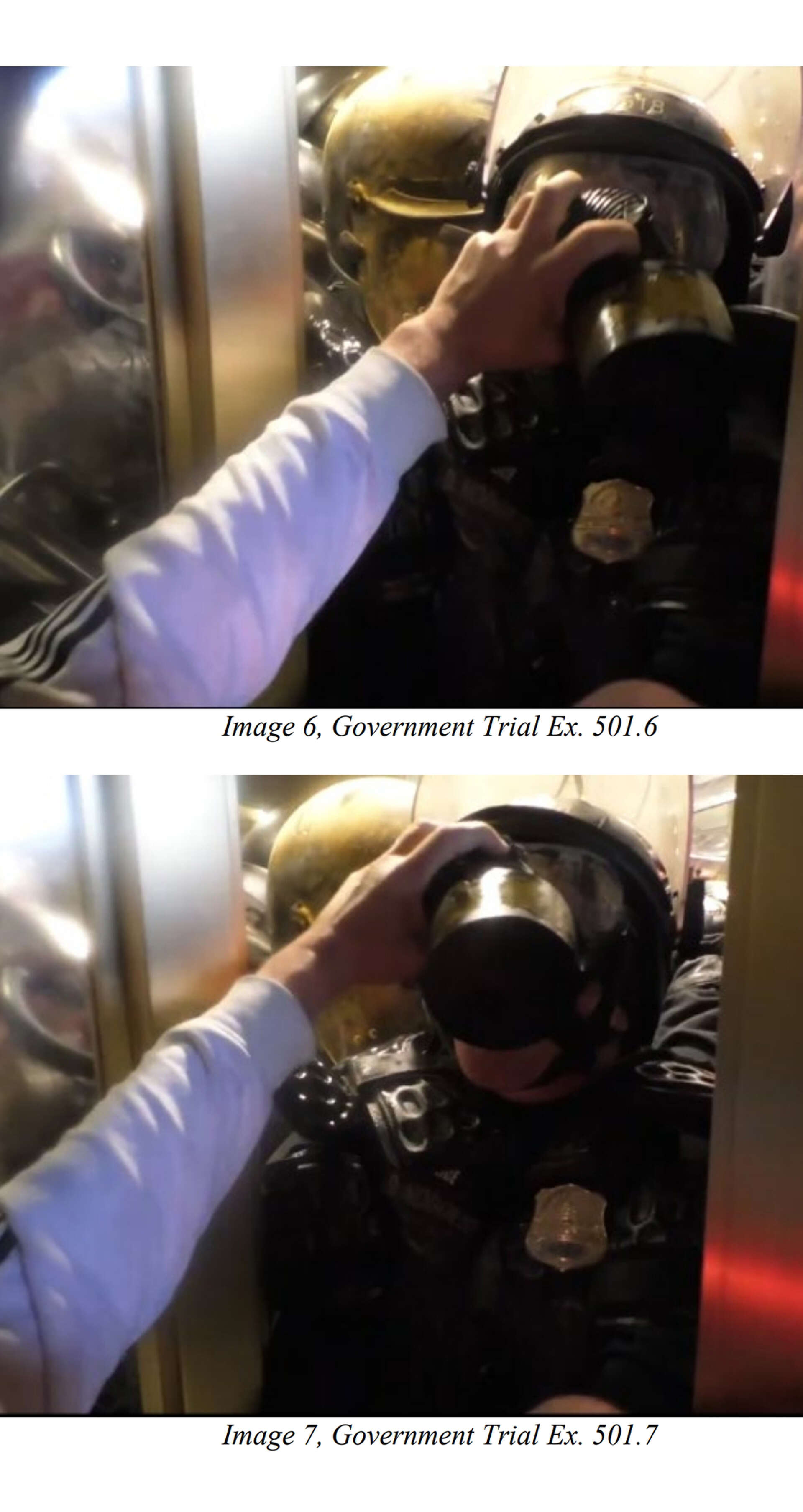 S.A. man who assaulted police during Capitol riot gets 7 years