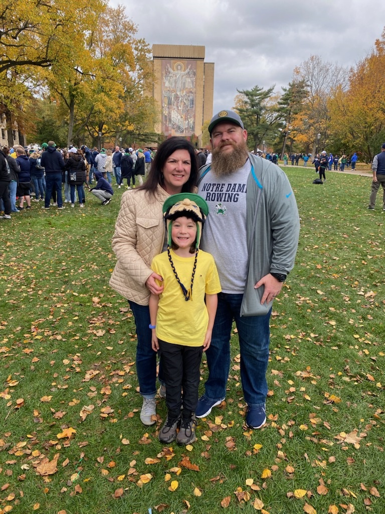 Lindsey McMacken leads Midland's Zonta Club and enjoys family fun