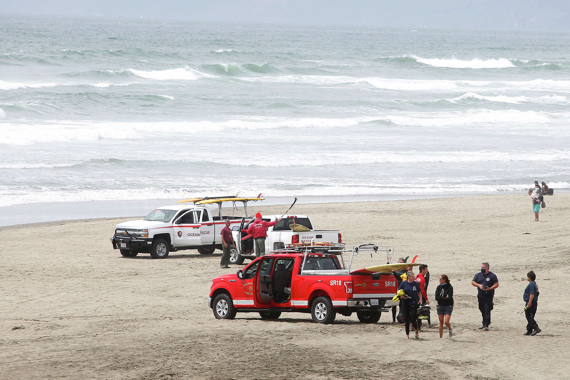 Unconscious surfer pulled from water at SF's Ocean Beach