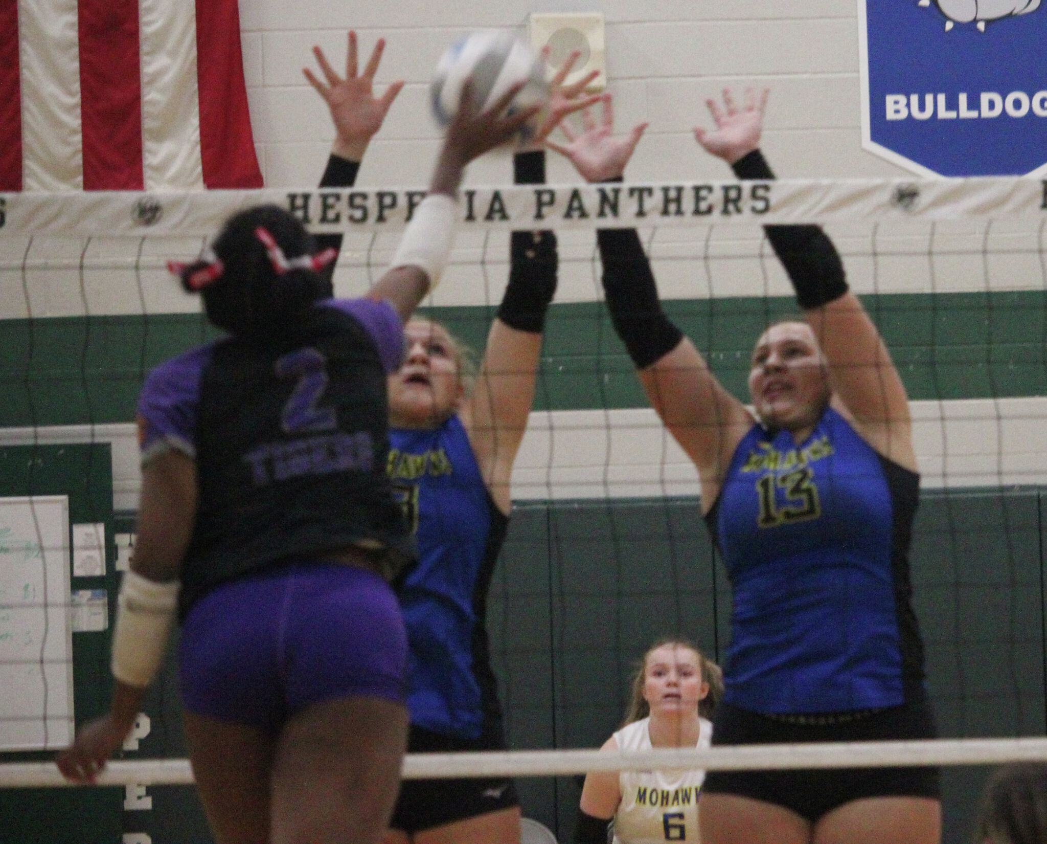 Mohawks fall in district volleyball title match