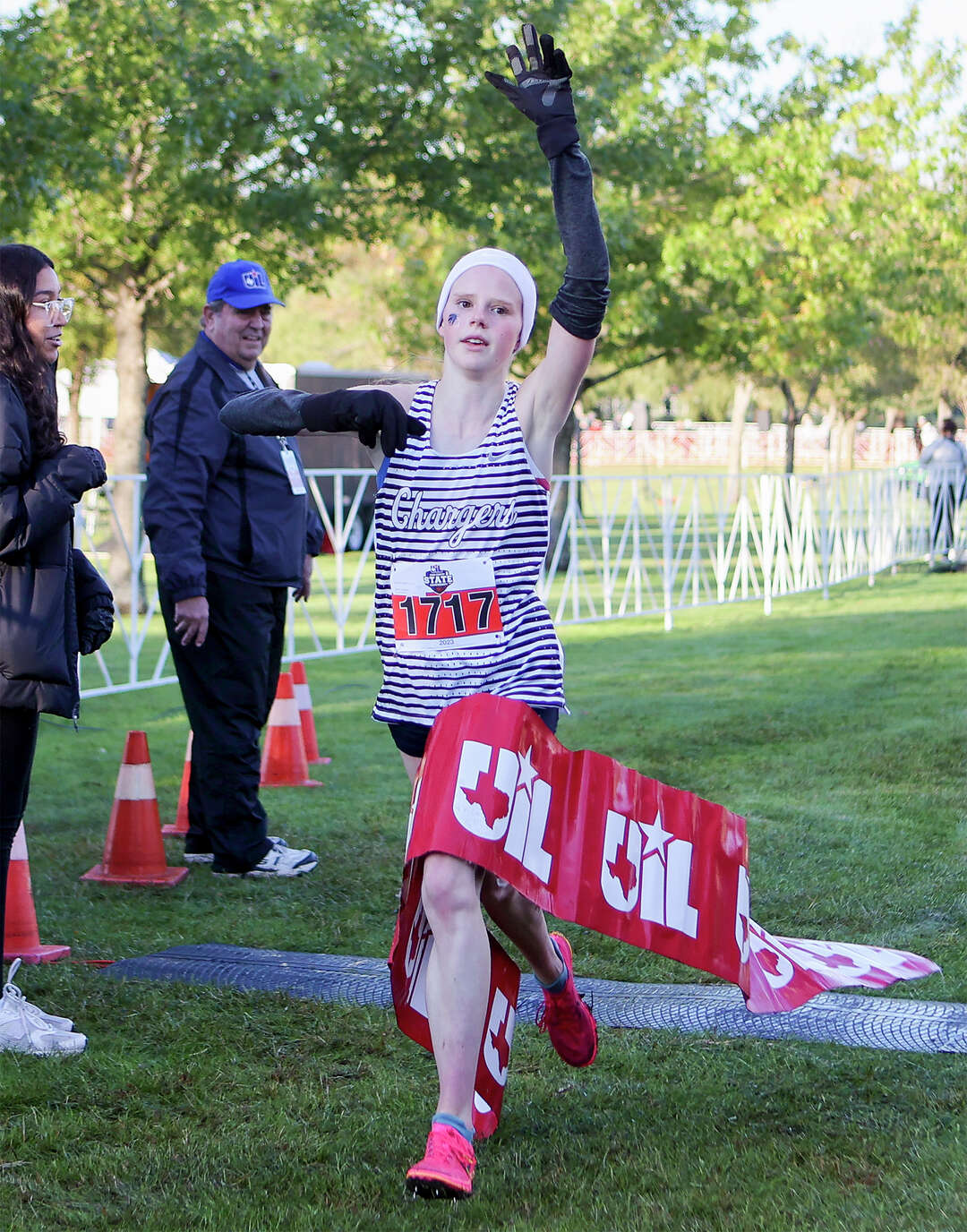 Boerne Champion's Elizabeth Leachman sets national track record