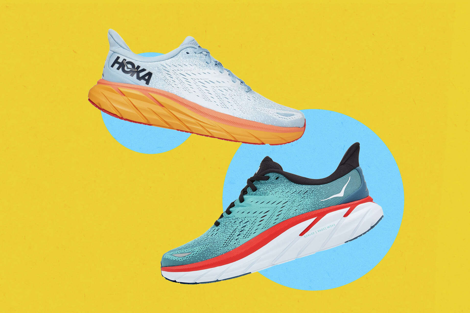 HOKA Clifton 8 shoes are 20% off in a ton of popular colors