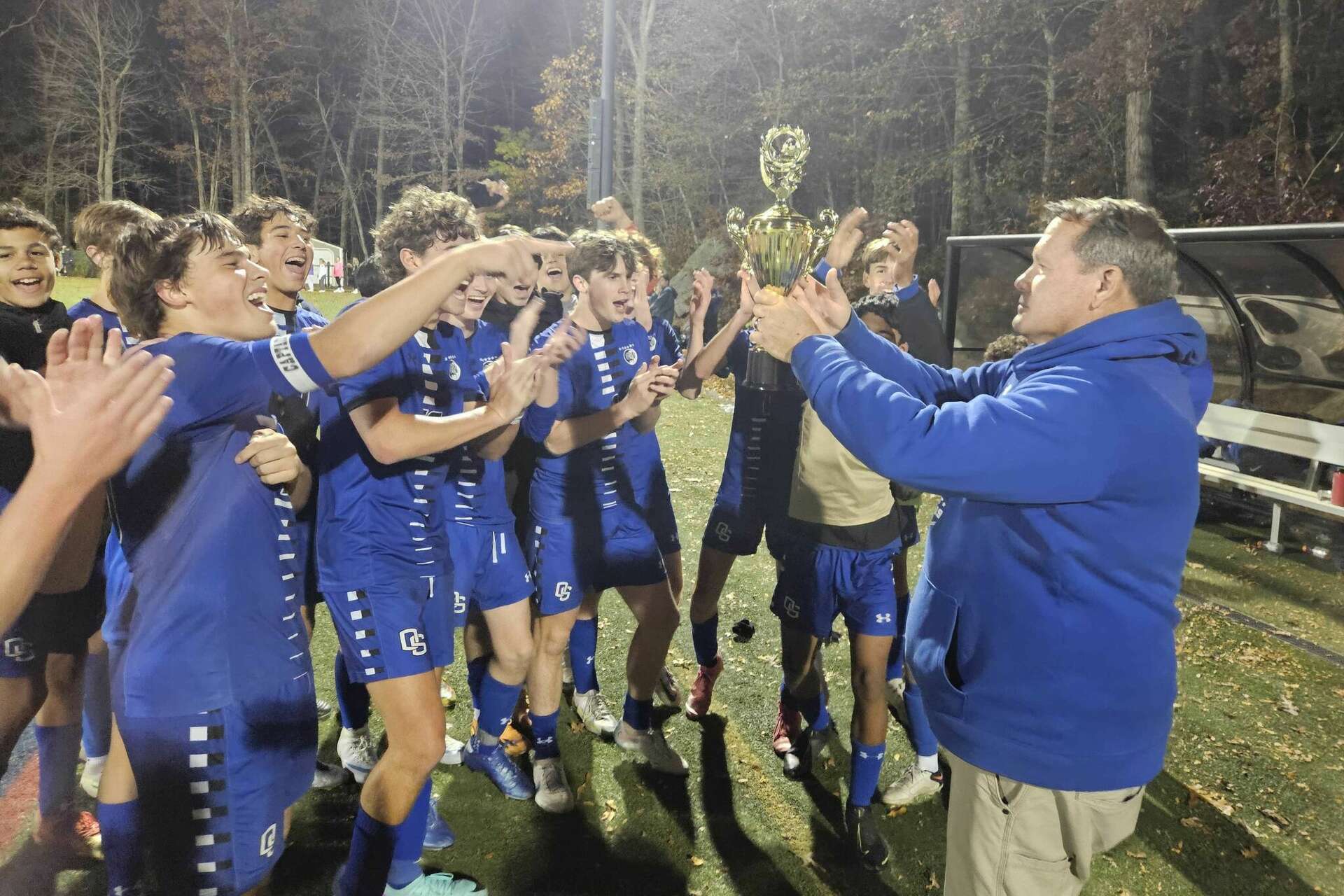 Old Saybrook boys soccer begins quest for 5th straight state title
