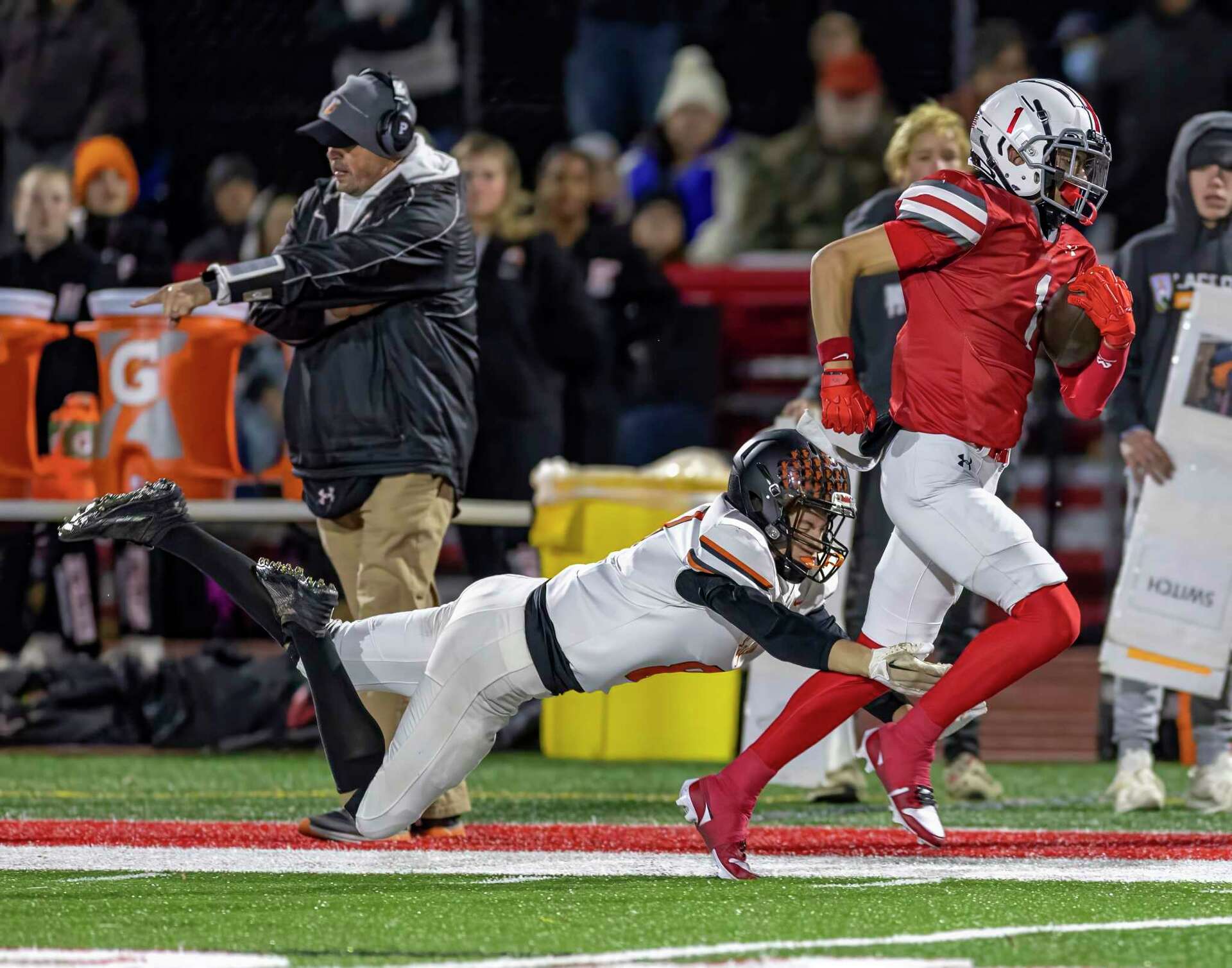 Cam Grasso excels in every facet for the Niskayuna football team