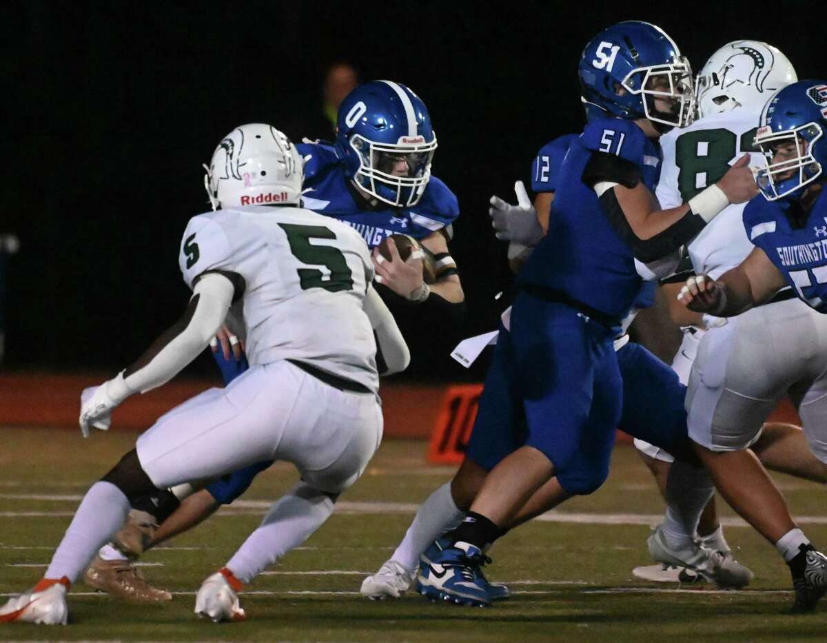 No. 3 Maloney football defeated Southington 20-12 on Friday night
