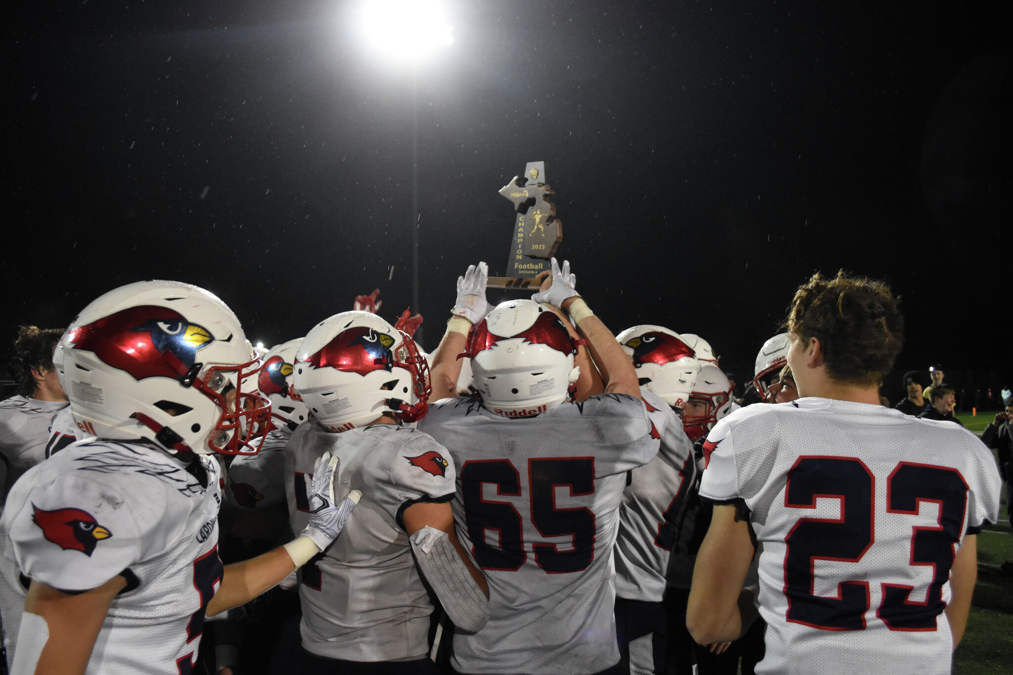 Big Rapids wins district title with upset win over Whitehall