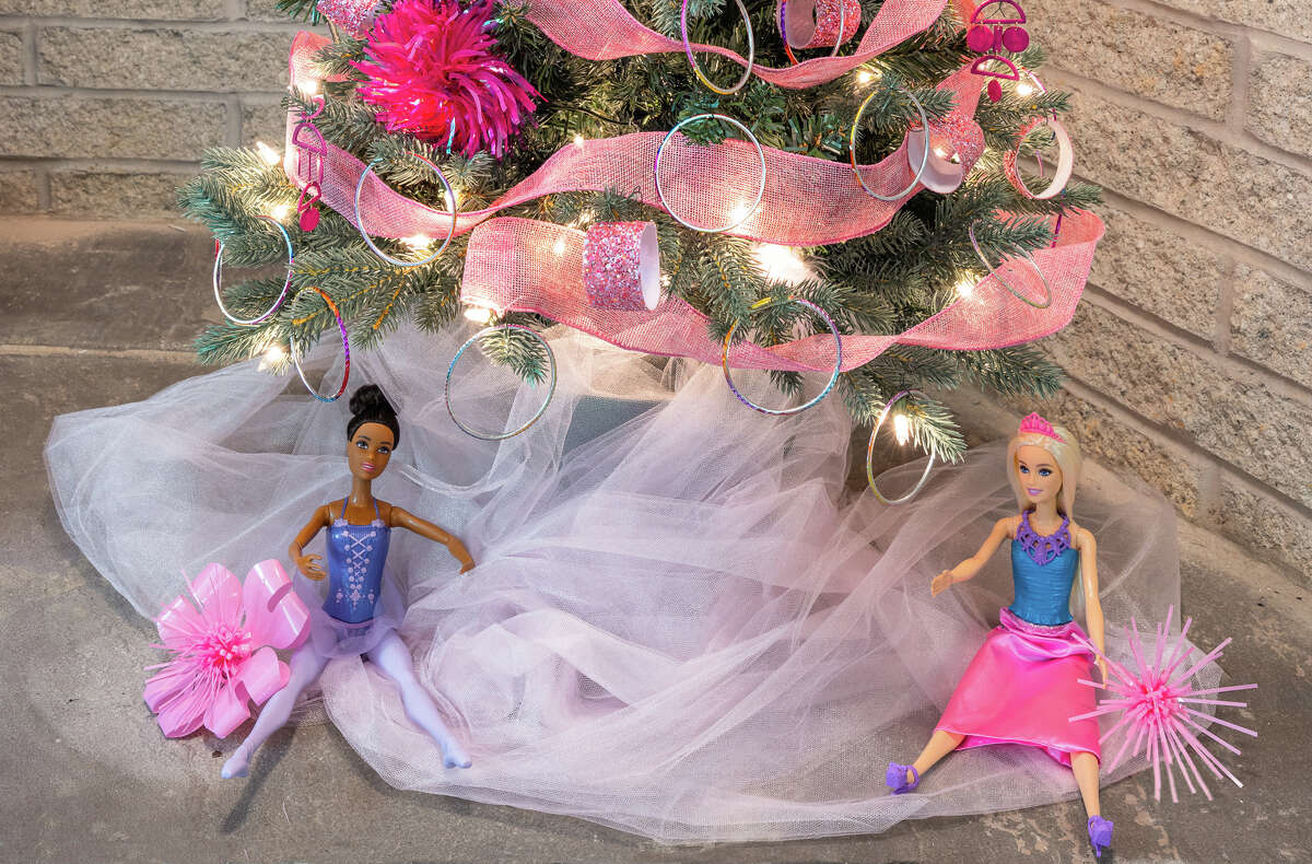 Barbie tree, part of holiday tree exhibit in Branford, to be sold