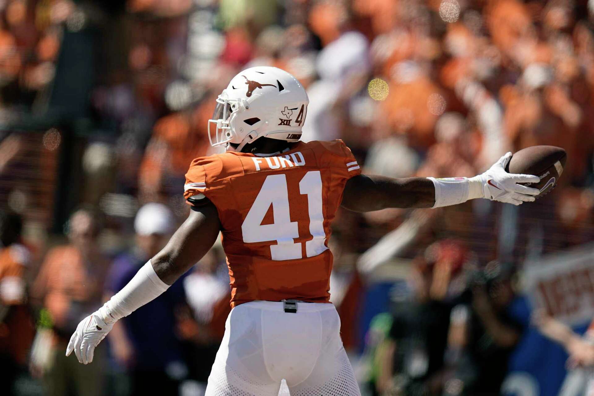 University of Texas: Jaylan Ford stuck around and now in playoffs