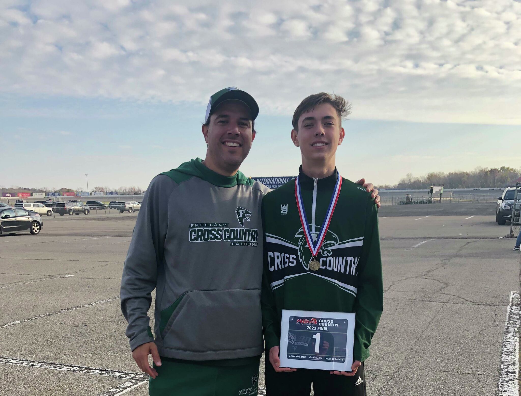 Freeland's Hansen wins state title in record-breaking fashion