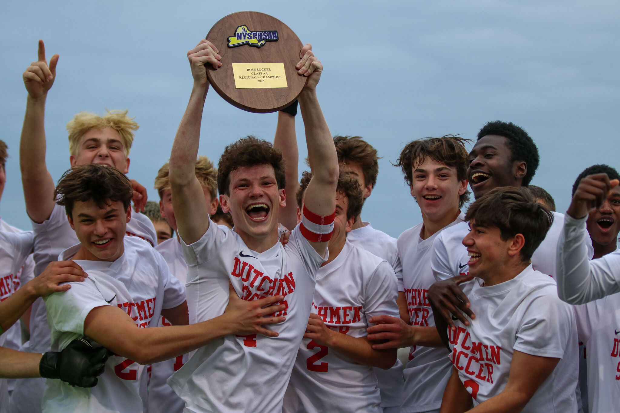 Guilderland stuns CBA in Class AA boys’ soccer on a goal from Tanner