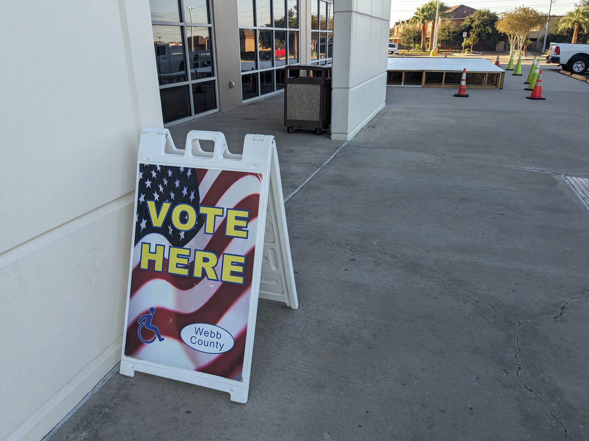 Webb County early voting totals very low as Election Day is Tuesday Webb County early voting totals very low as Election Day is Tuesday