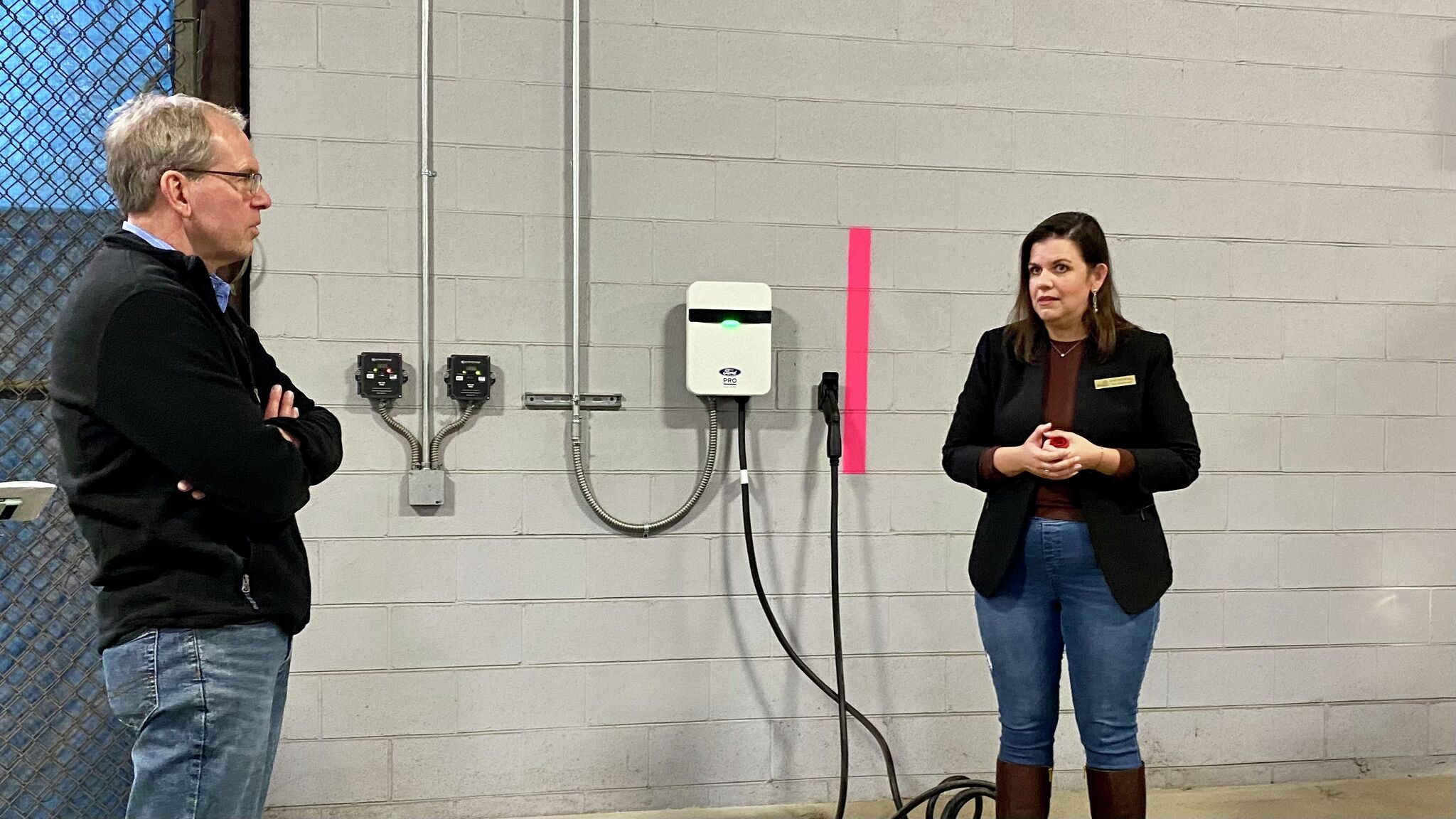 Midland Dial-A-Ride unveils first two electric vans in the region