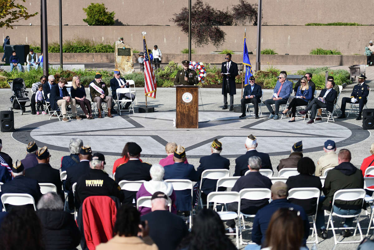 Photos: Stamford honors its veterans with parade, remembrance