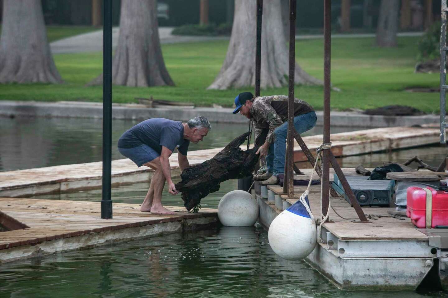 Four years after dam’s collapse, Lake Dunlap is back in business