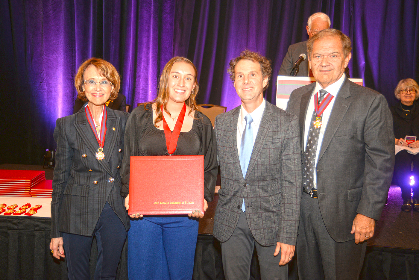 Illinois College's Engmann honored as student laureate