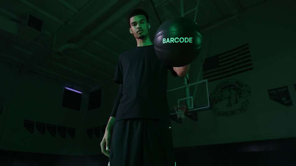 Wemby stars in his first commercial for Barcode fitness water