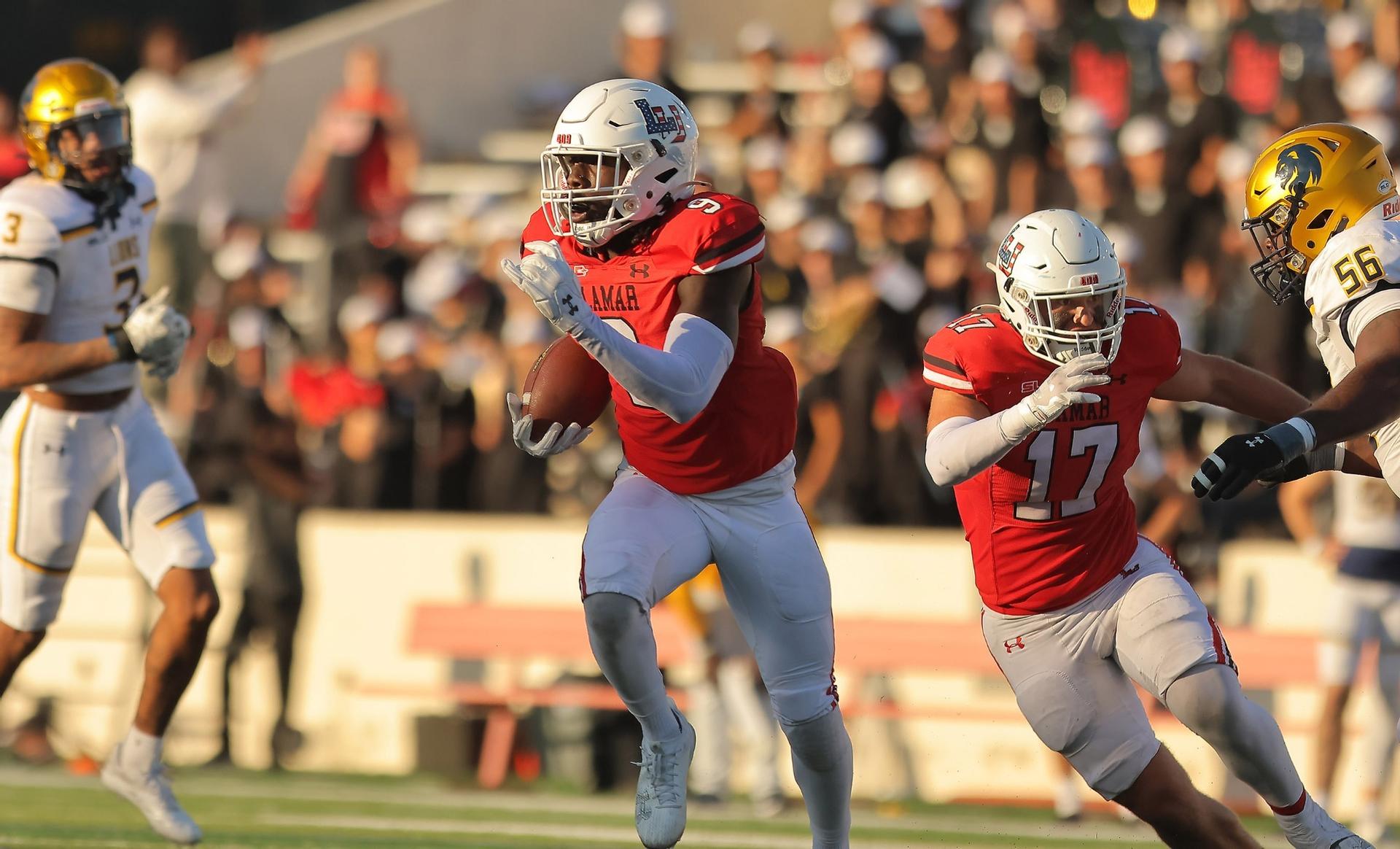 Lamar football still alive in Southland championship race