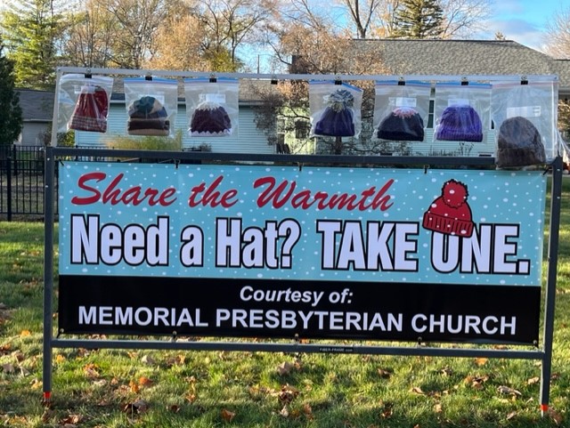 Warm Hat Ministry provides knitted winter hats to those in need