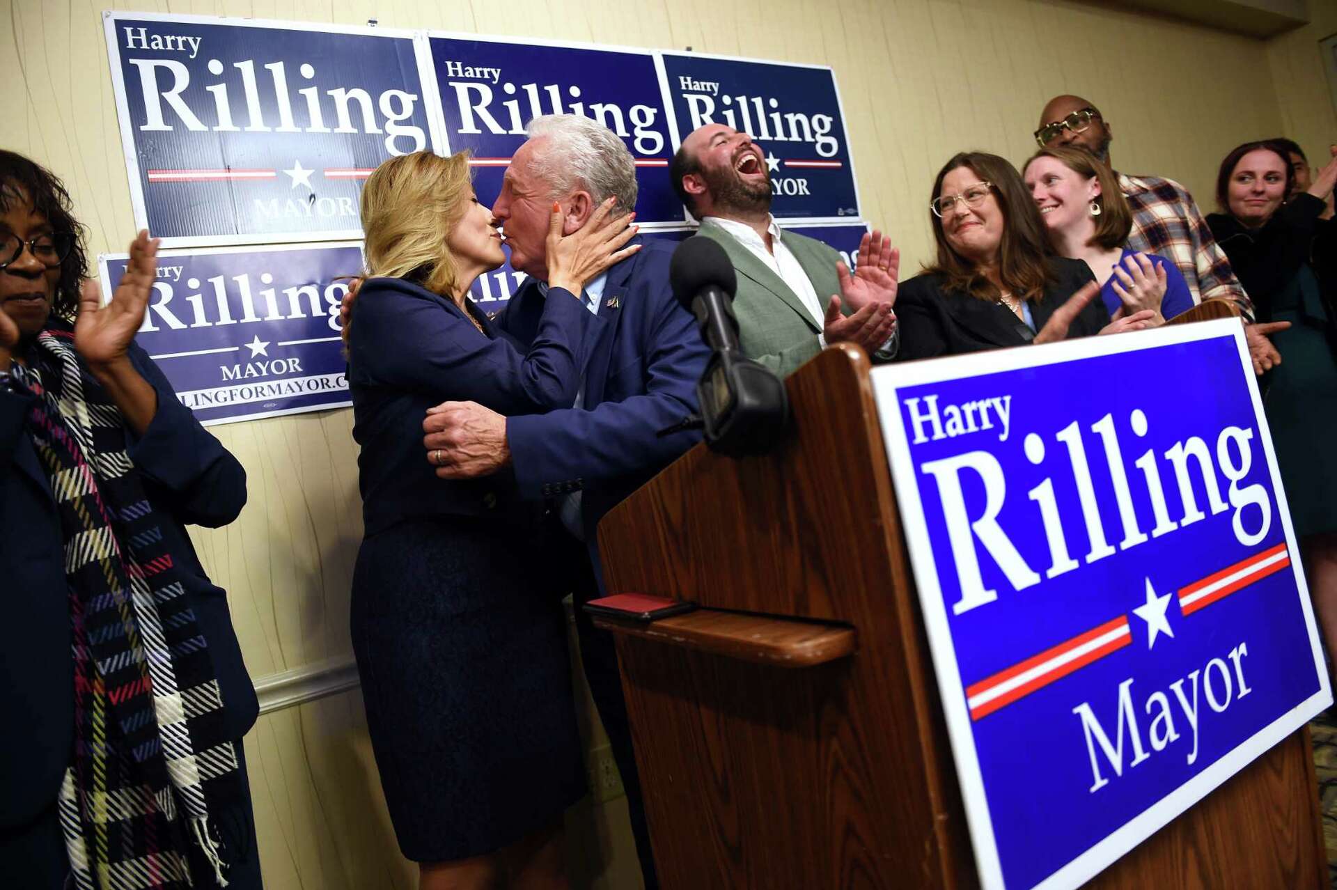 Norwalk Democrat Harry Rilling declares victory in mayor race