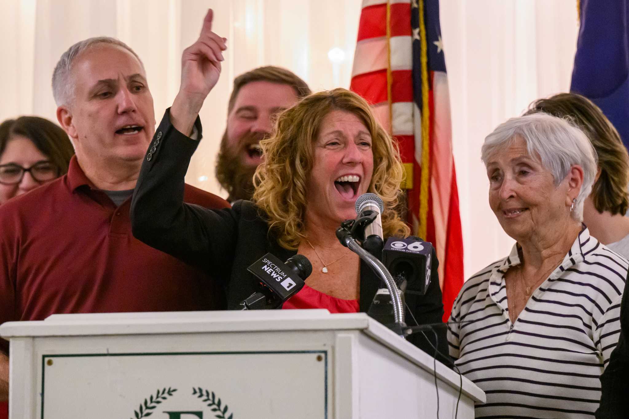 Republican Carmella Mantello was elected as Troy's first woman mayor