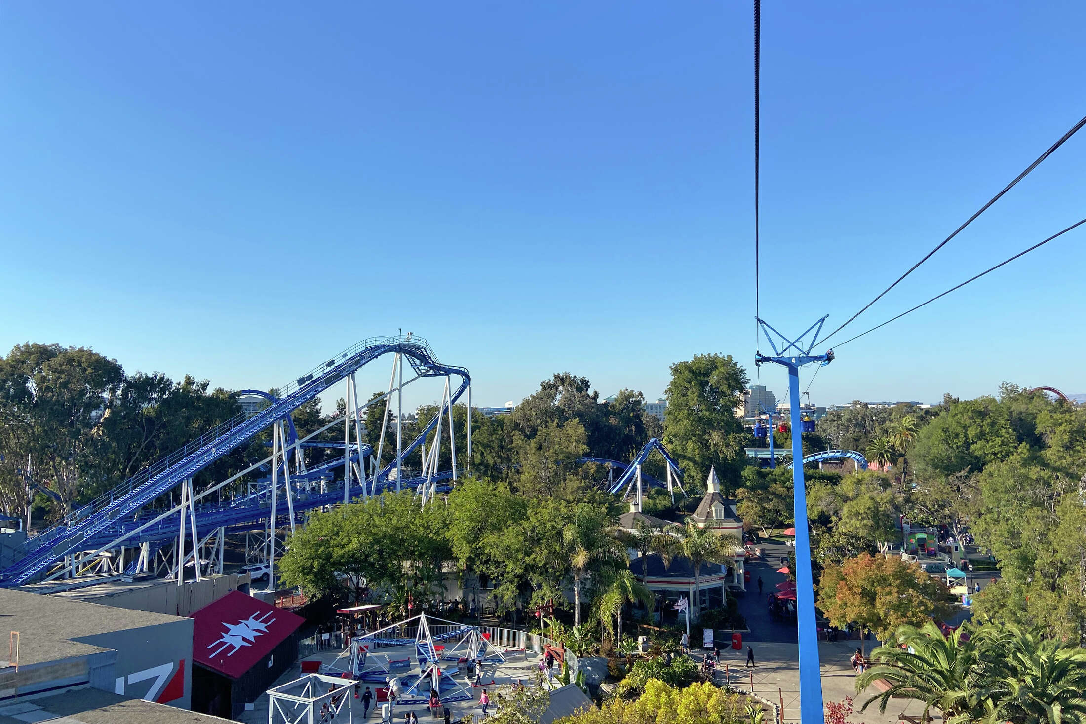 A year after announcing its closure, what it's like at Great America