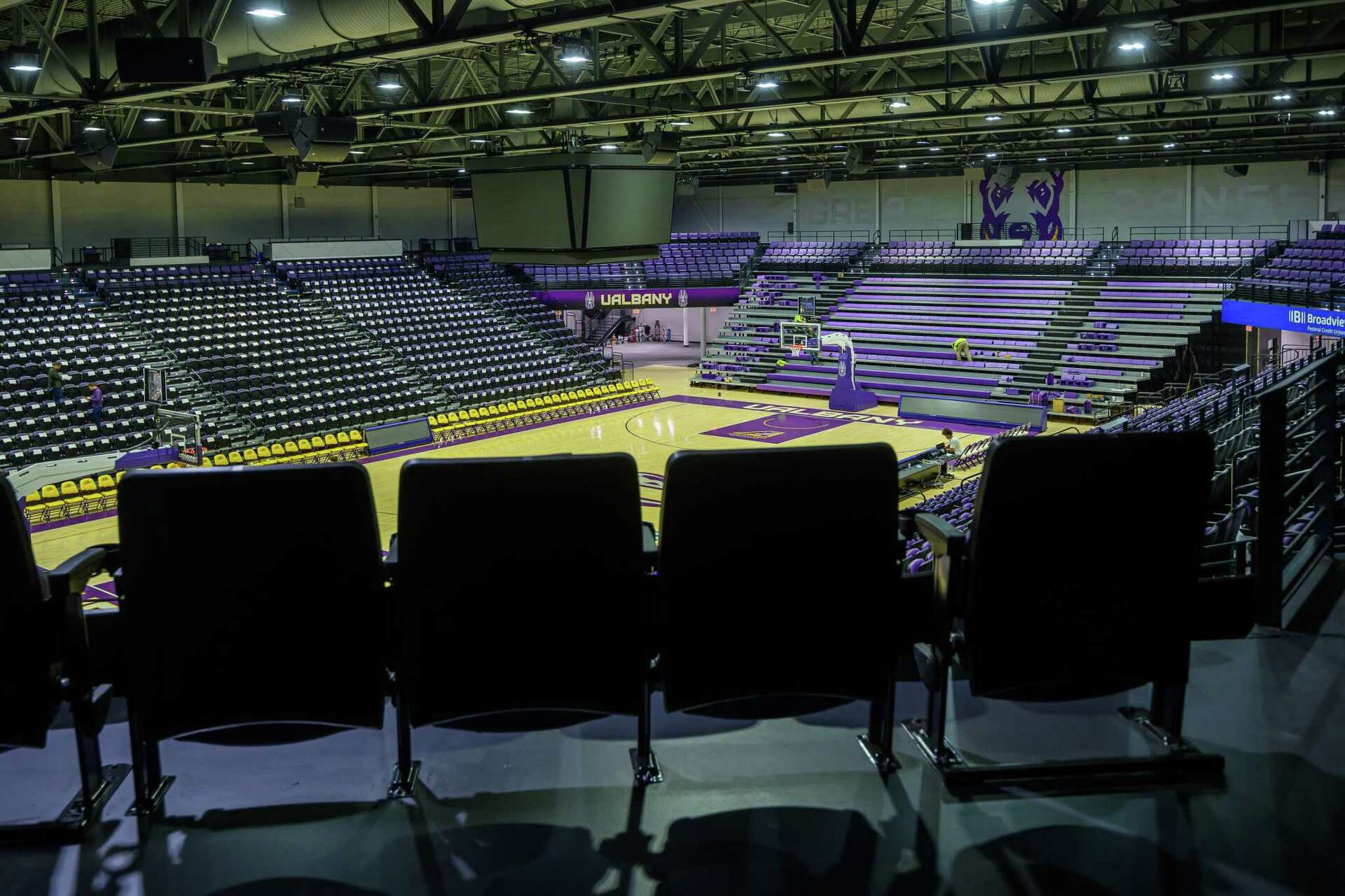 UAlbany unveils new basketball arena Broadview Center
