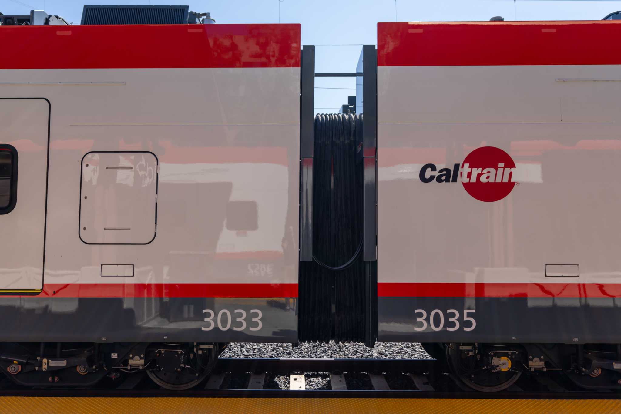 Caltrain strikes vehicle in Burlingame, causing three-car collision