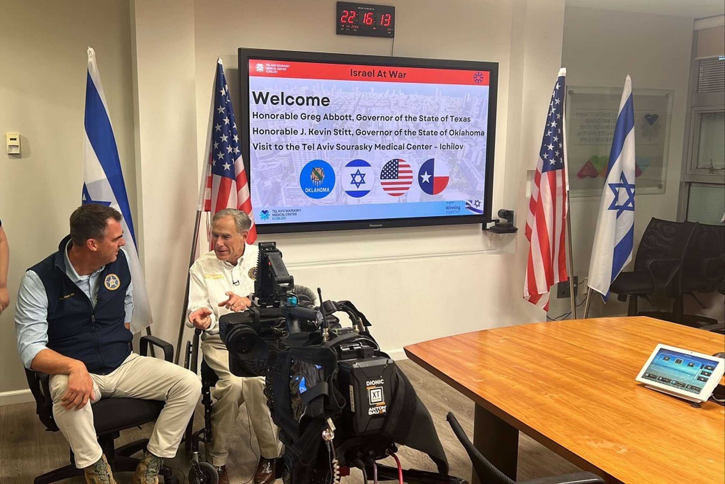 Govs. Greg Abbott, Gavin Newsom and Kathy Hocul visit Israel