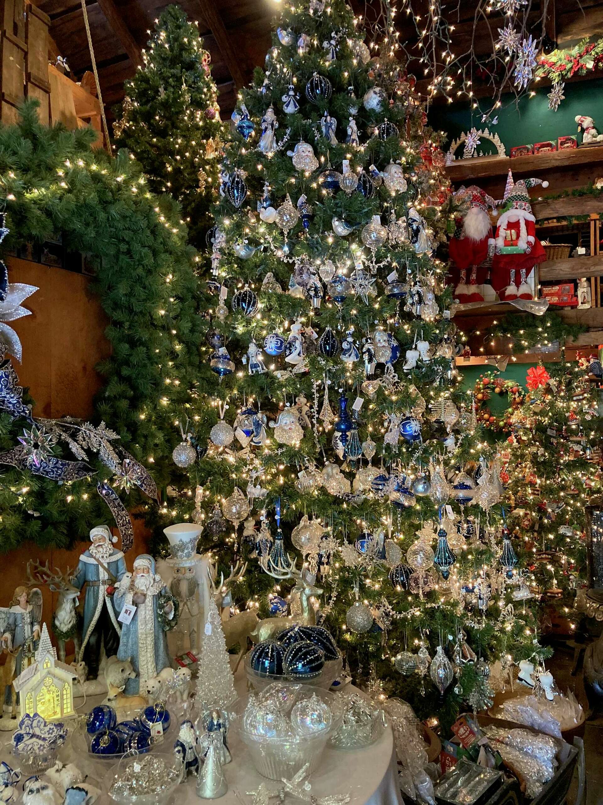 The Pink Sleigh in in Westbrook, CT is a beloved holiday shopping spot